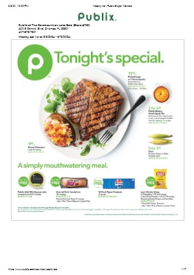 Publix Weekly Circular Ad - The Dinner Daily